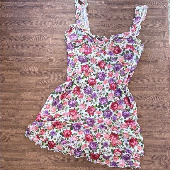 RESA | Dresses | Resa Floral Mini Dress New With Tags Size Medium | Poshmark